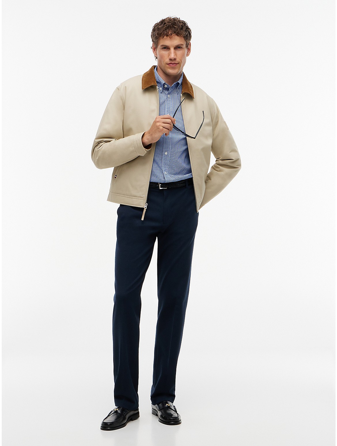 TOMMY HILFIGER Tommy Hilfiger Regular Fit Brushed Dress Pant